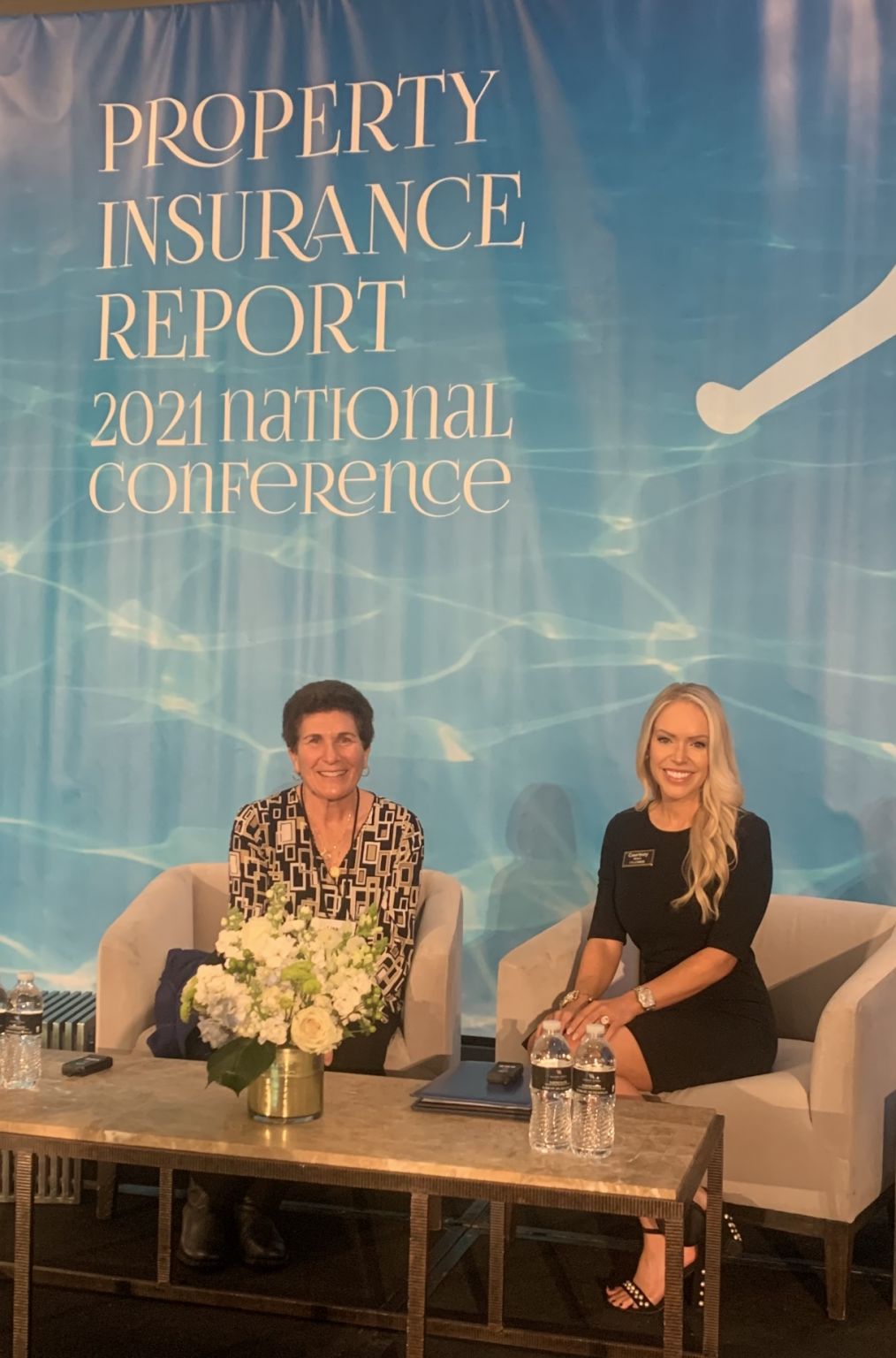 Lisa with Courtney Makris of Paul Davis Construction at Property ...